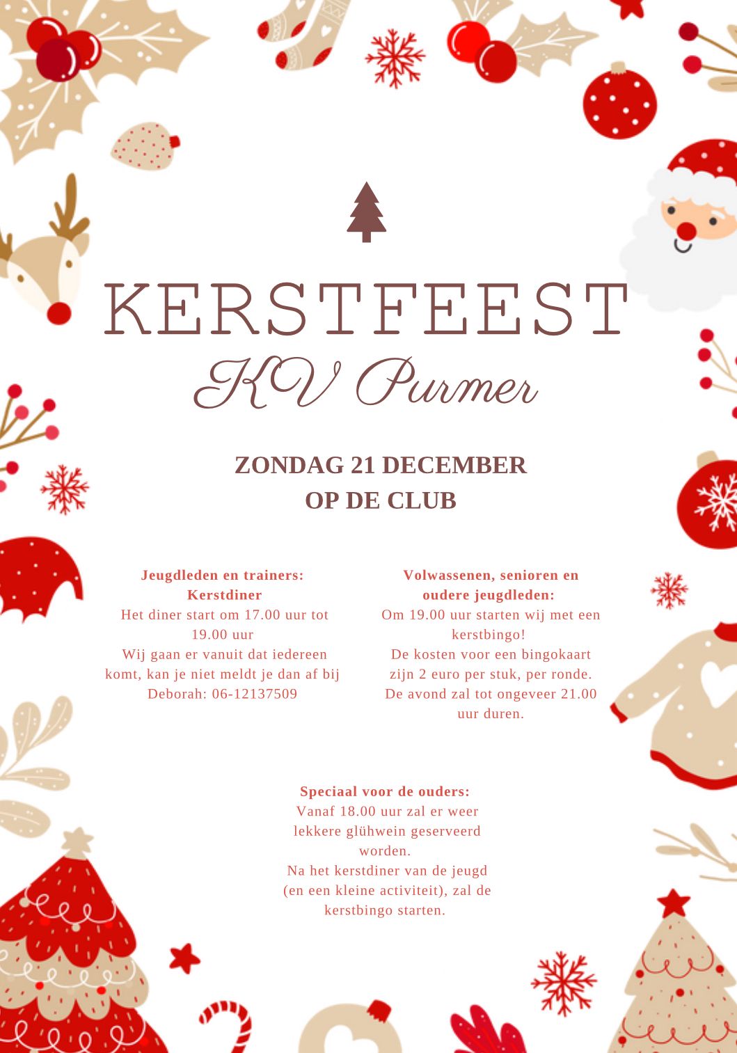 Kerstfeest | KV Purmer